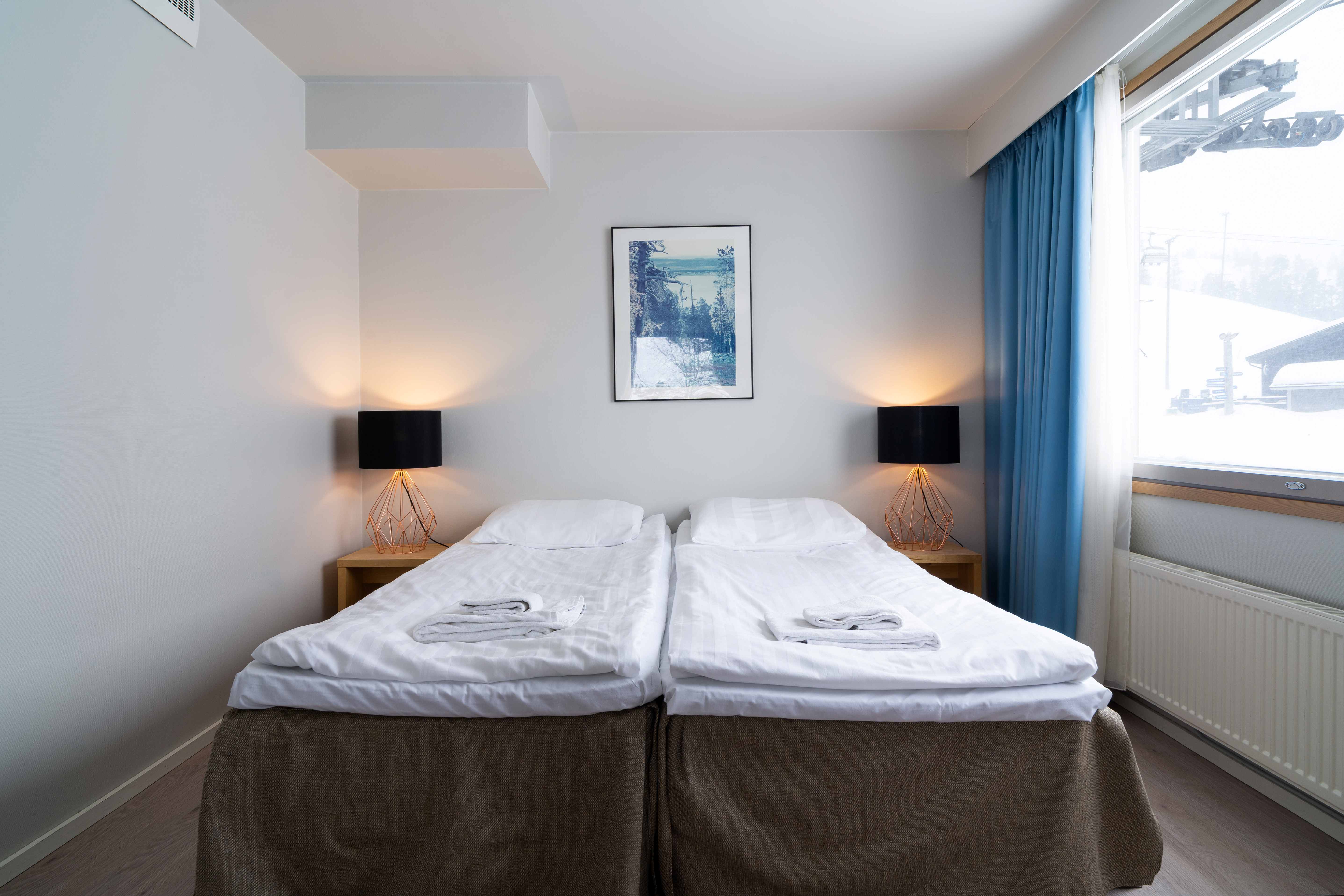 Hotelli-Pyhätunturi-Panorama sänky